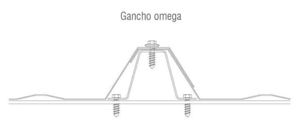 Omega de Fijación Cubierta Arquitectónica - InsulMarket